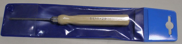 Two Cherries 2.0mm Micro Straight Deep Gouge - Mike's Tools